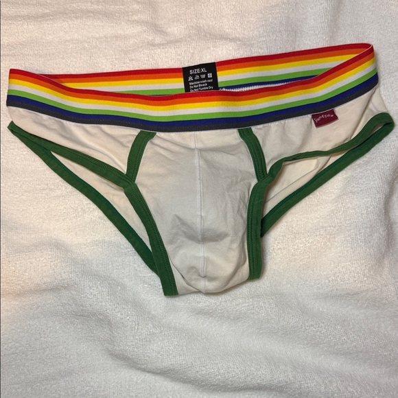 Underwear & Socks | Mens Rainbow Waistband Briefs | Poshmark